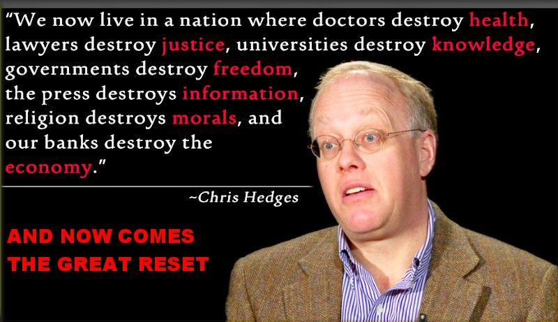 The 'Great Reset': A Blueprint For Destroying Freedom, Innovation ...