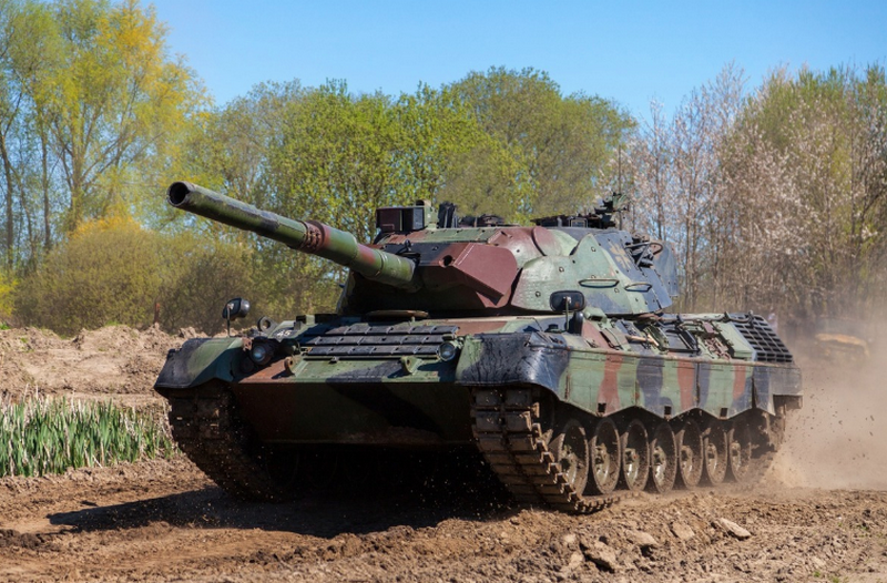Rheinmetall purchased 50 Leopard 1 tanks from a Belgian company to send ...