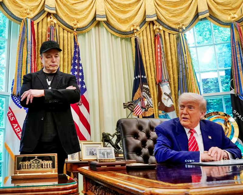 Trump and Musk’s very public feud is like Alien v Predator for ...